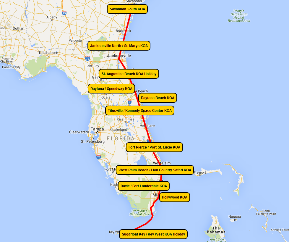 Dream Vacation Finding Key West Koa Camping Blog