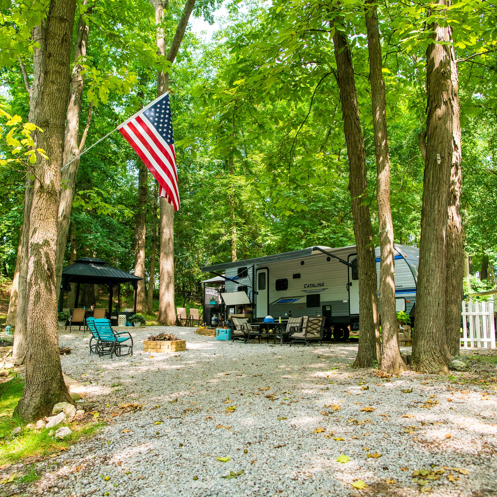 Angola, Indiana Extended Stay Sites | Angola / Hogback Lake KOA Holiday