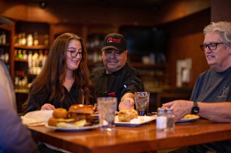 Crest Bar and Grill Christmas Eve Dinner: Event at the Bakersfield KOA ...
