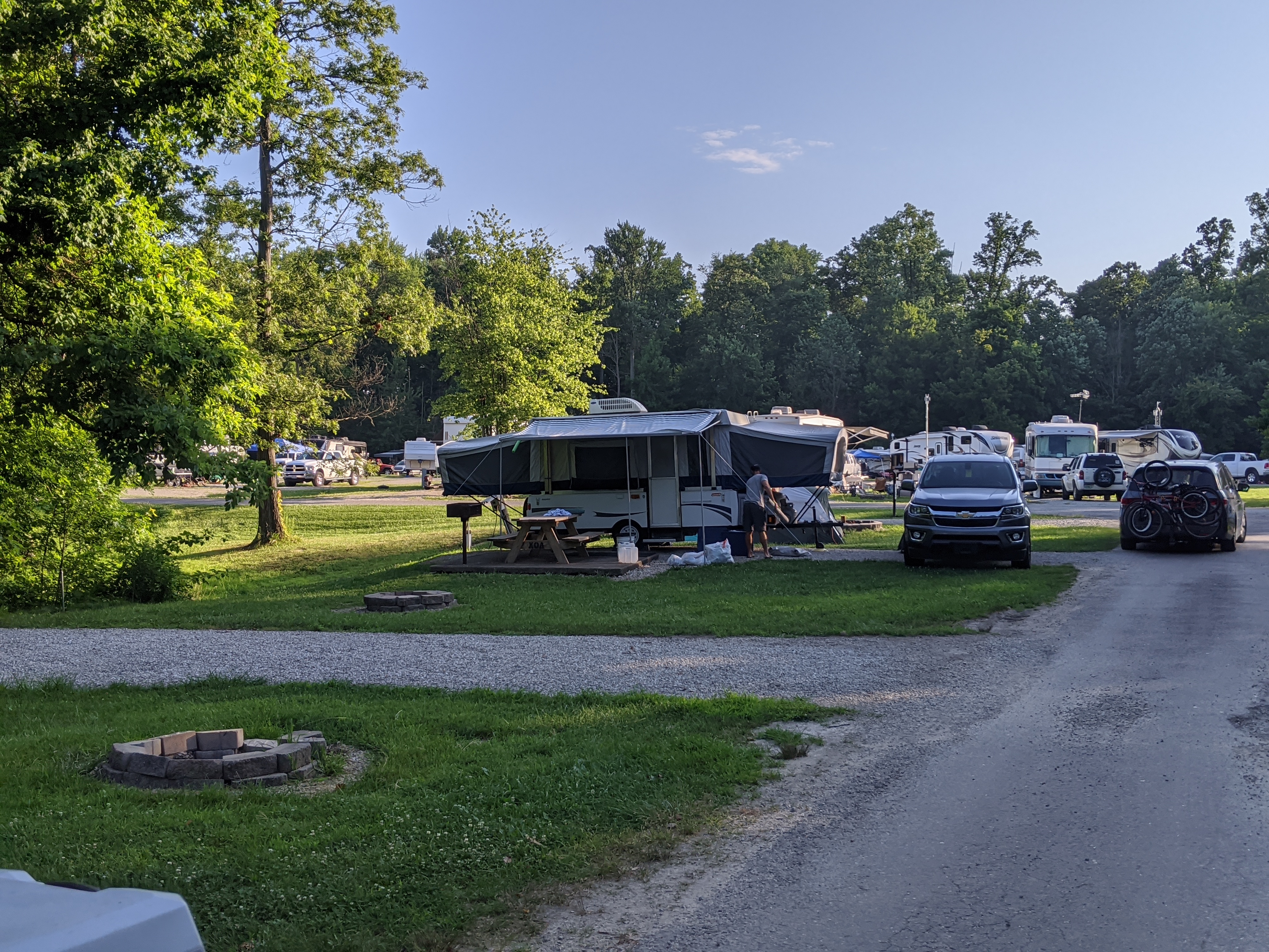 RV Camping in Batesville, Indiana | RV Campground IN | KOA