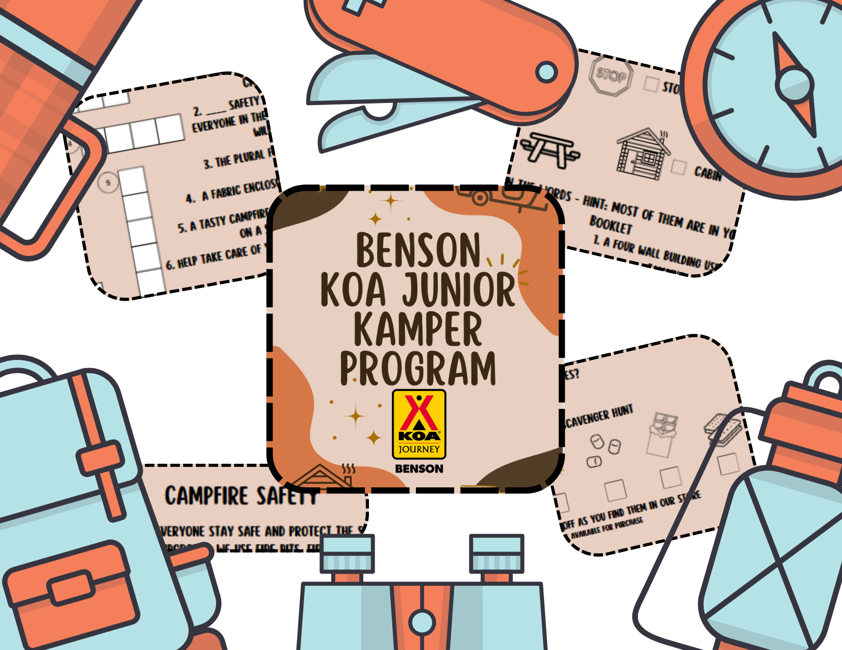 Want to Be an Official Benson KOA Junior Camper?