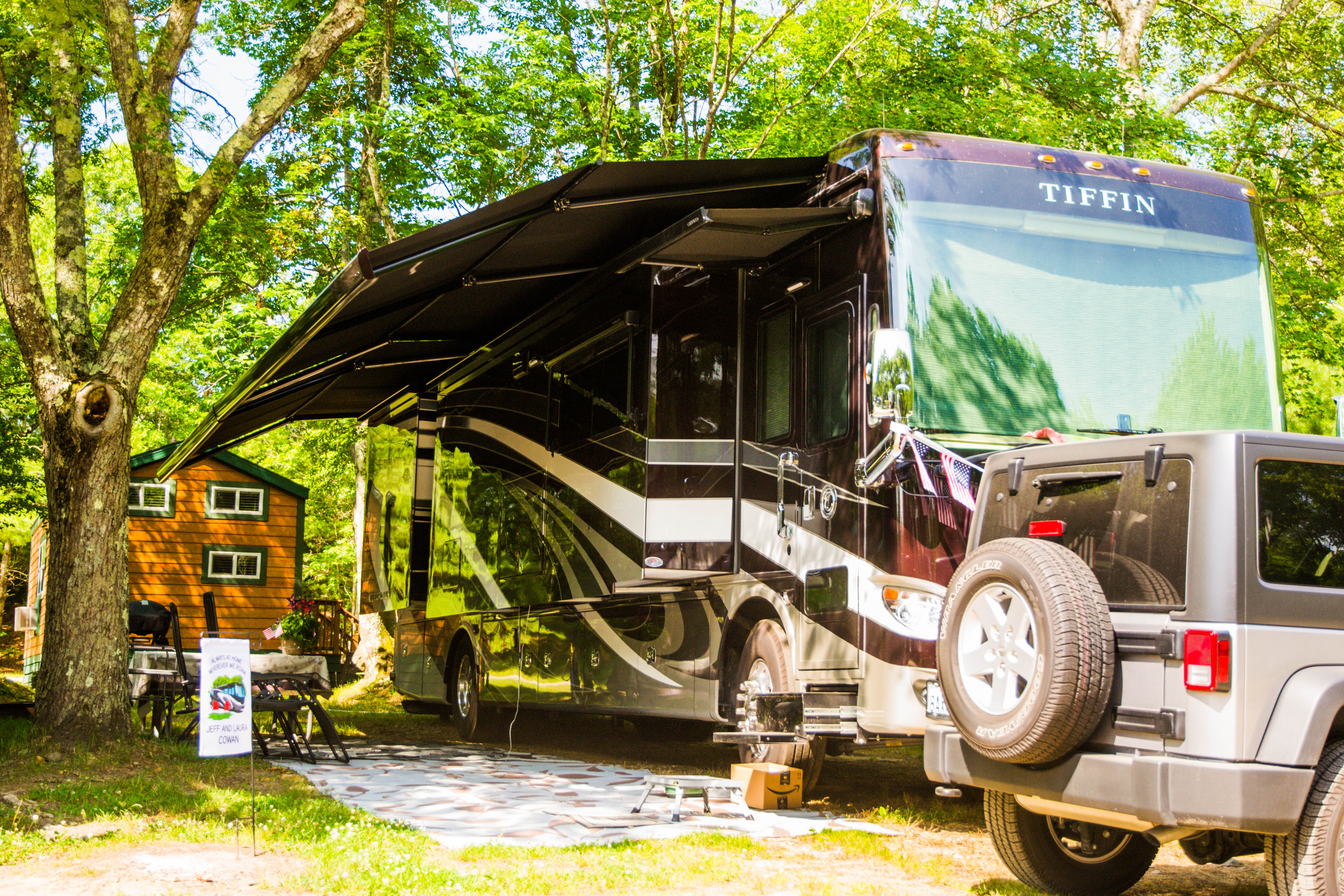 RV Camping Sites in Middleboro, MA | Back-In & Pull-Thru