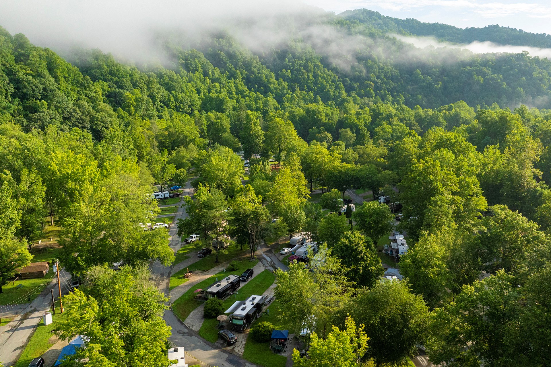 Cherokee, North Carolina Campground Map | Cherokee / Great Smokies KOA ...
