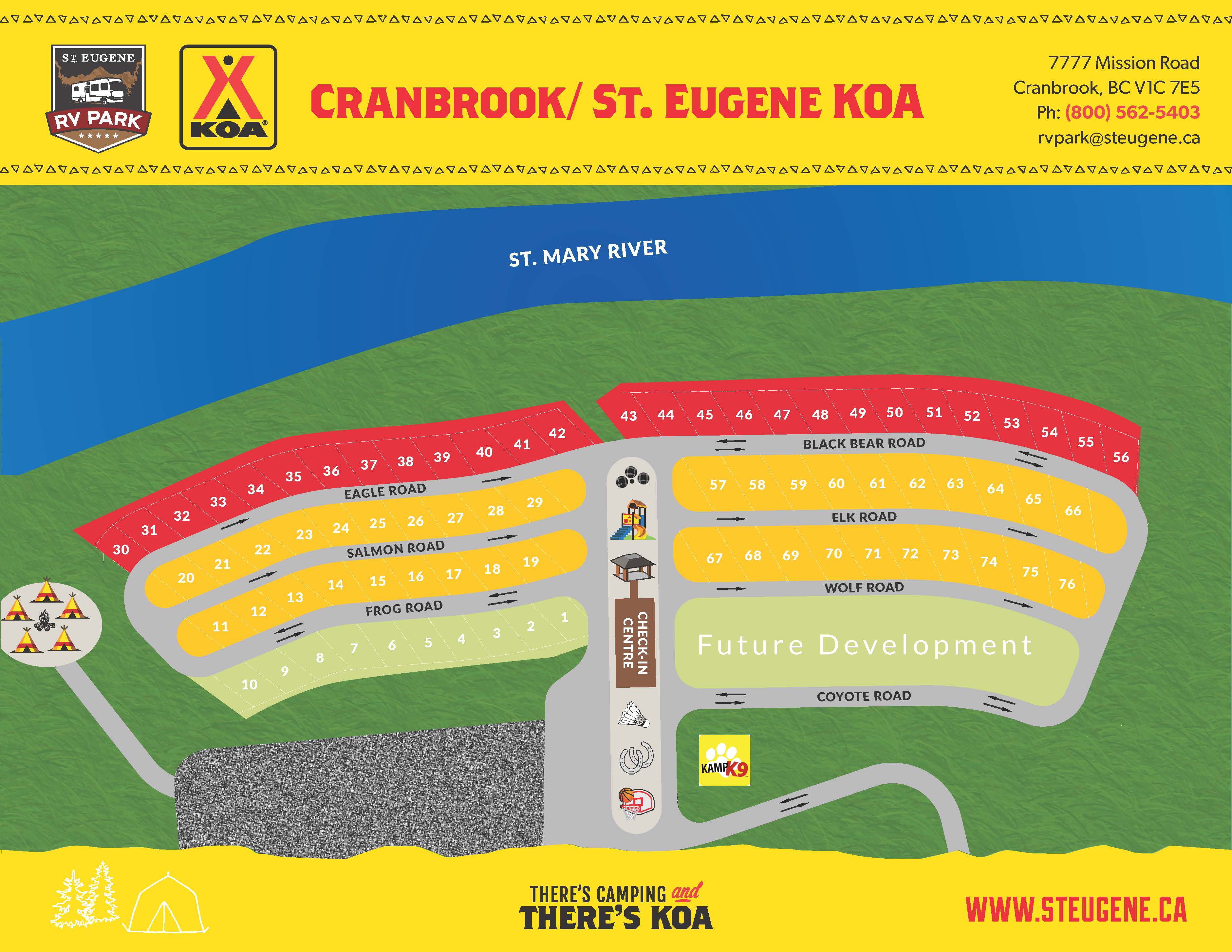 Cranbrook, British Columbia Campground | Cranbrook / St. Eugene KOA