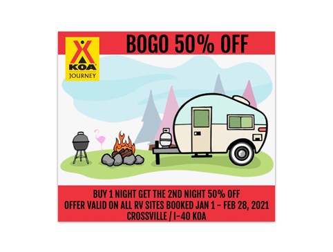 Crossville, Tennessee Camping Deals | Crossville / I-40 KOA