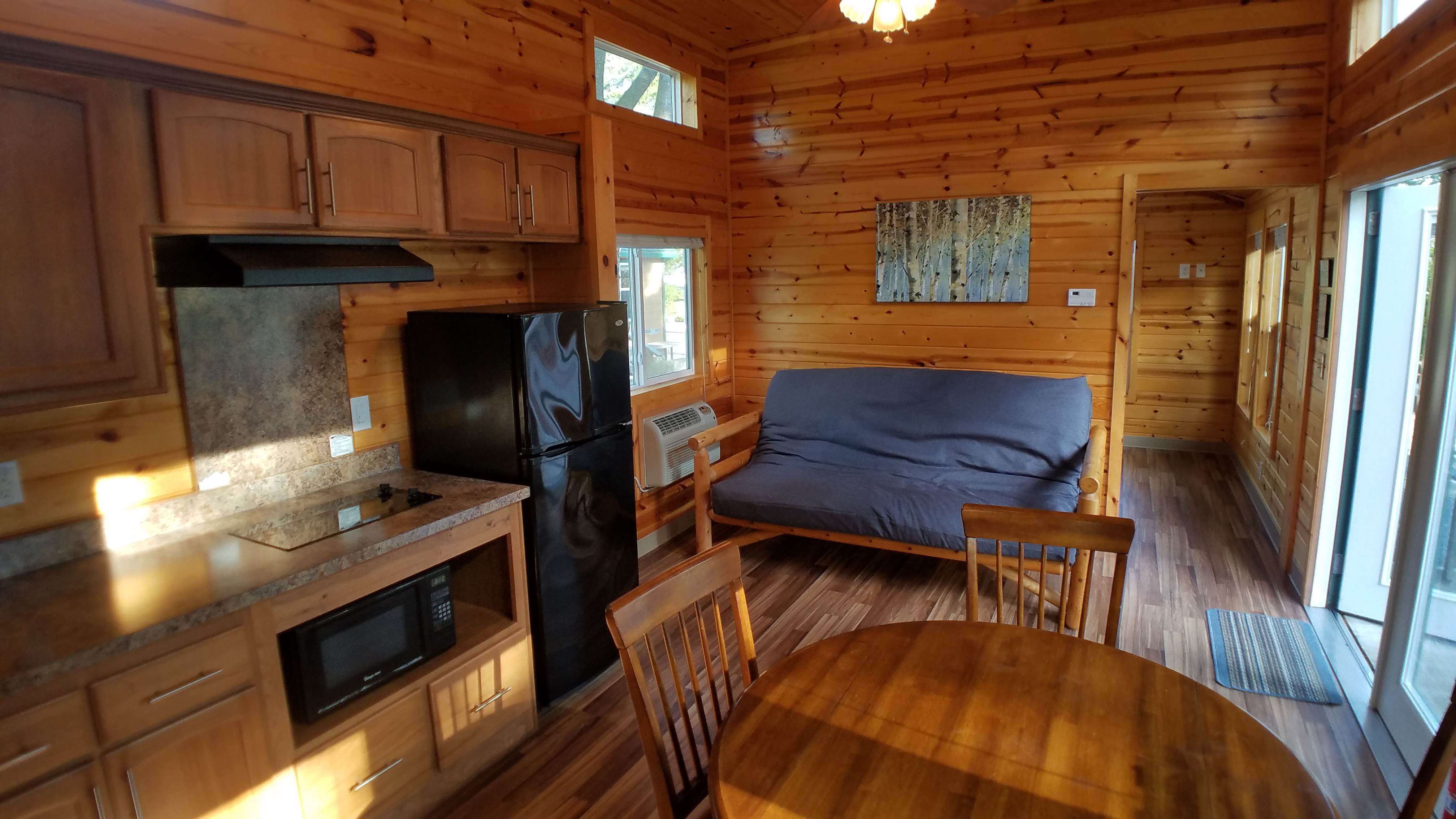 Deluxe Camping Cabin/Loft, Interior (WITH BATHROOM)