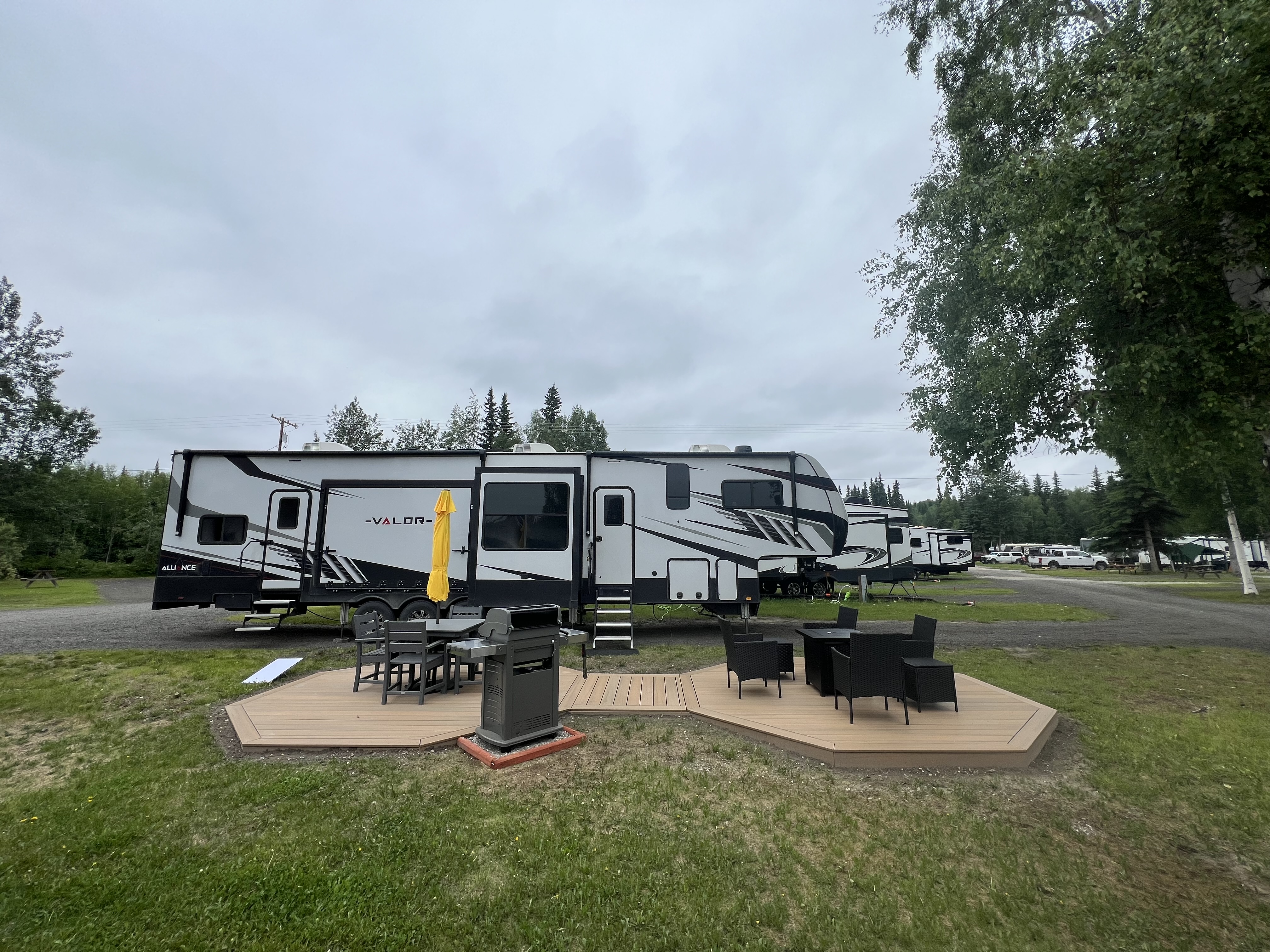 North Pole, Alaska RV Camping Sites | Fairbanks / Chena River KOA Journey