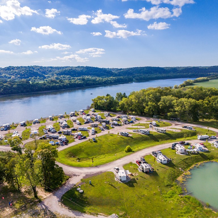 Franklin Furnace, Ohio Campground Map | Franklin Furnace / Ohio River ...