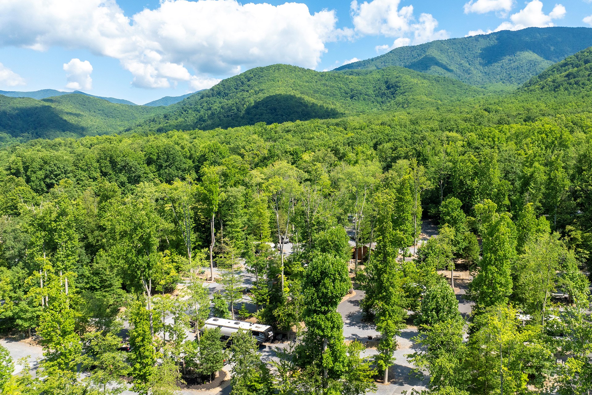 Cosby, Tennessee Campground Map | Gatlinburg East / Smoky Mountain KOA ...