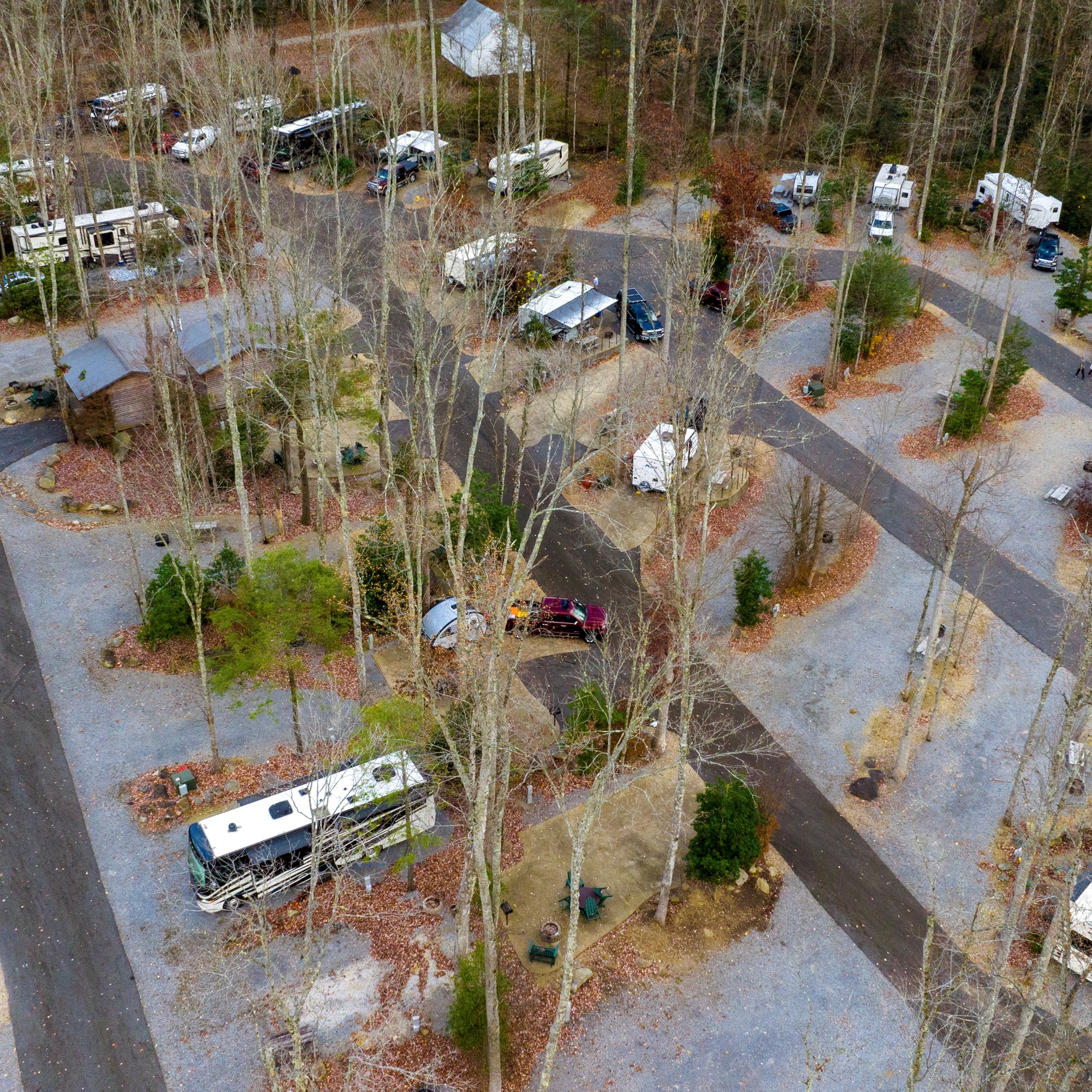 Cosby, Tennessee Campground Map | Gatlinburg East / Smoky Mountain KOA ...