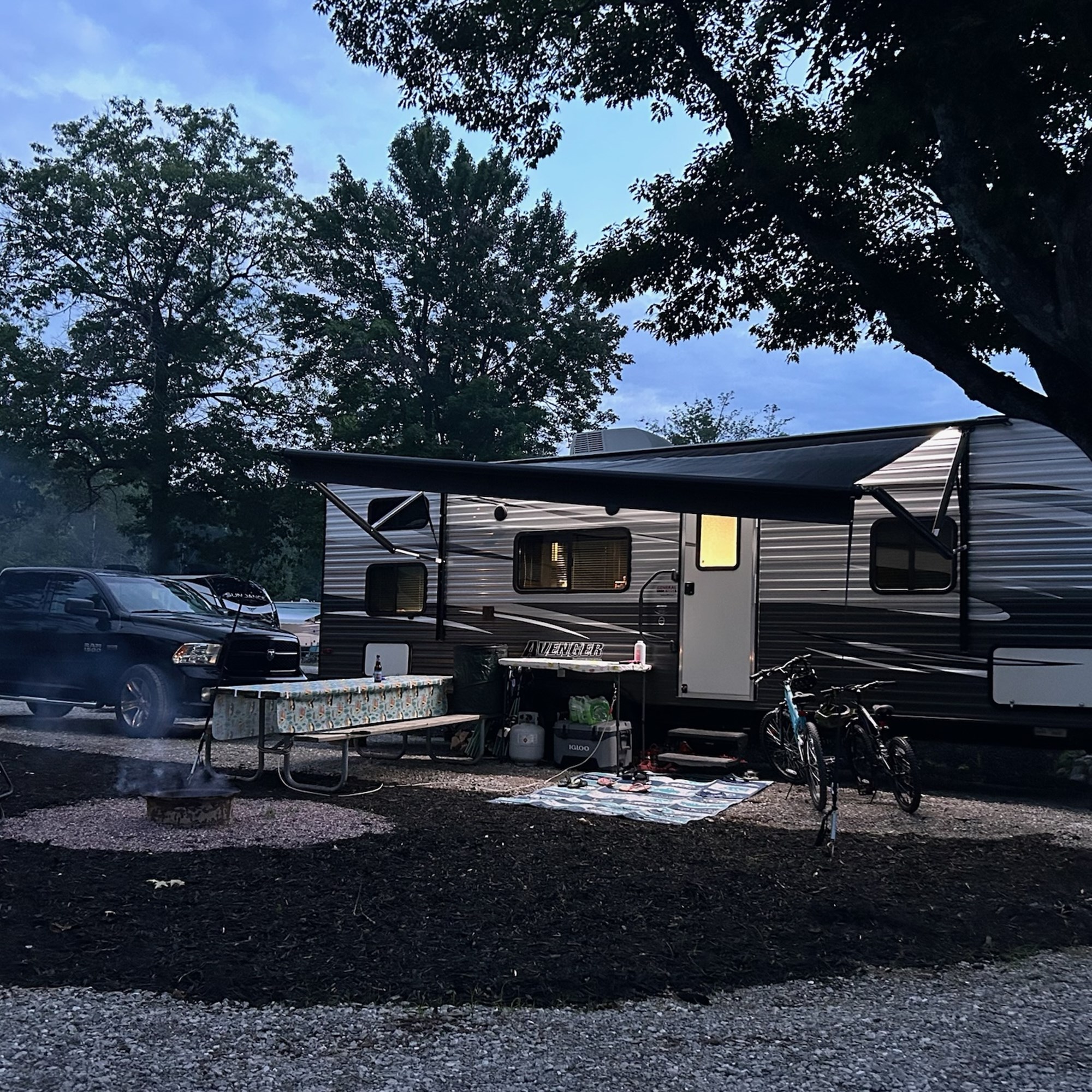 Frederic, Michigan Tent Camping Sites | Gaylord South / Bradford Lake ...