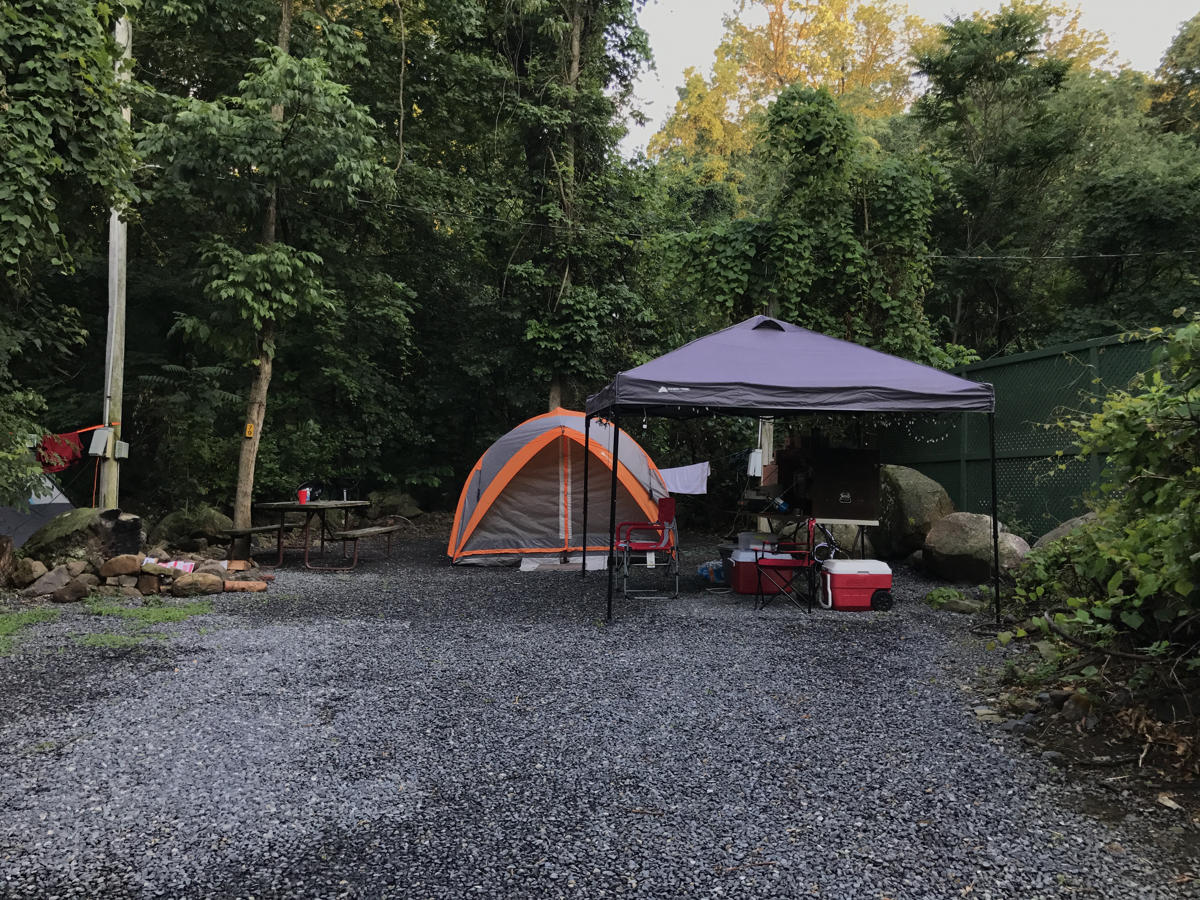Gettysburg, Pennsylvania Tent Camping Sites | Gettysburg / Battlefield ...