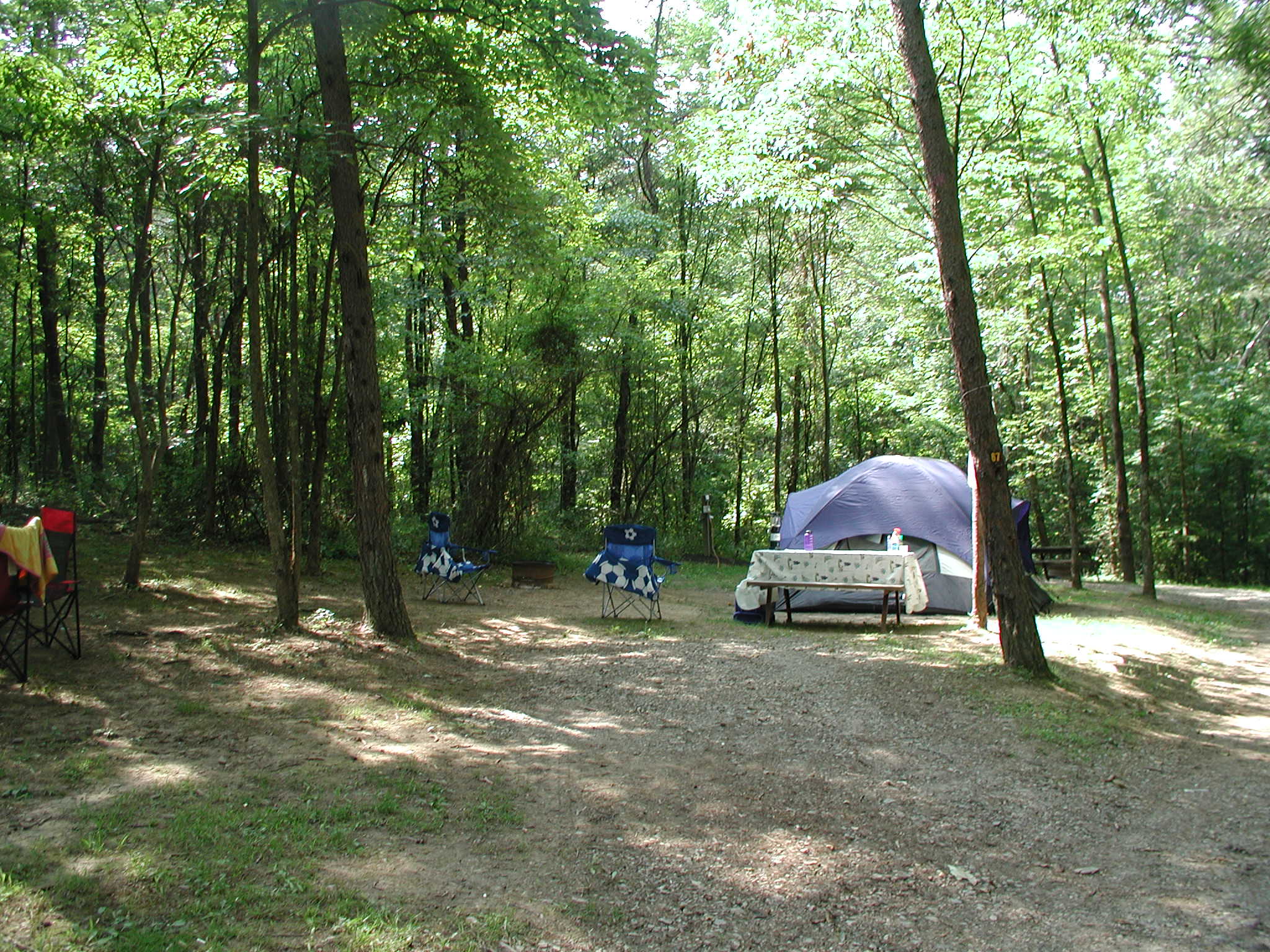 Logan, Ohio Tent Camping Sites | Hocking Hills KOA Holiday