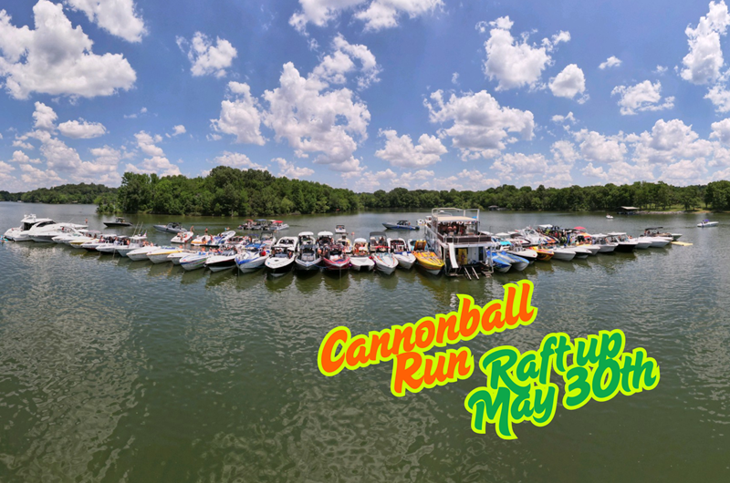 Cannonball Run Raft-Up – Friday, May 30th at Prizer Point: Event at the ...