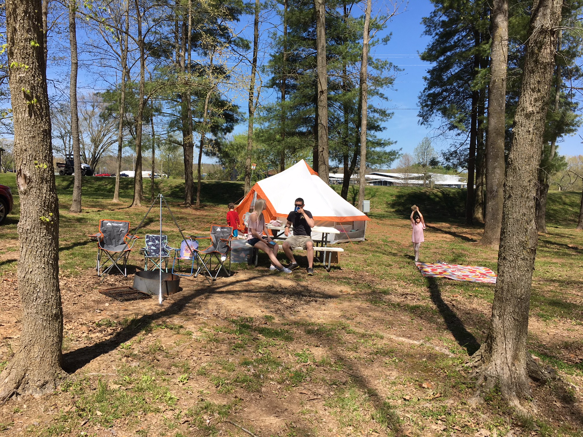 Tent Site Camping | Kentucky Lakes / Prizer Point KOA