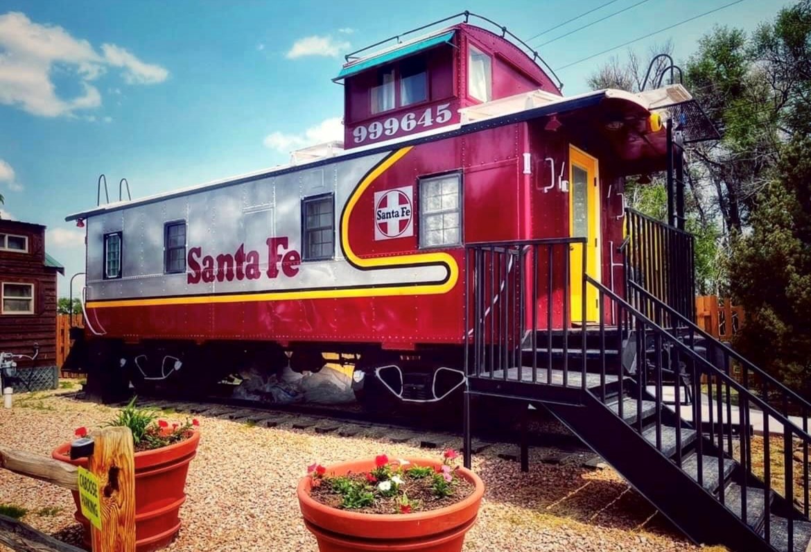 Camping in a 1928 Railroad Caboose | La Junta KOA Journey