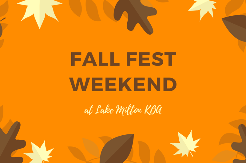 Fall Fest Weekend!: Event at the Lake Milton / Berlin Lake KOA Holiday ...