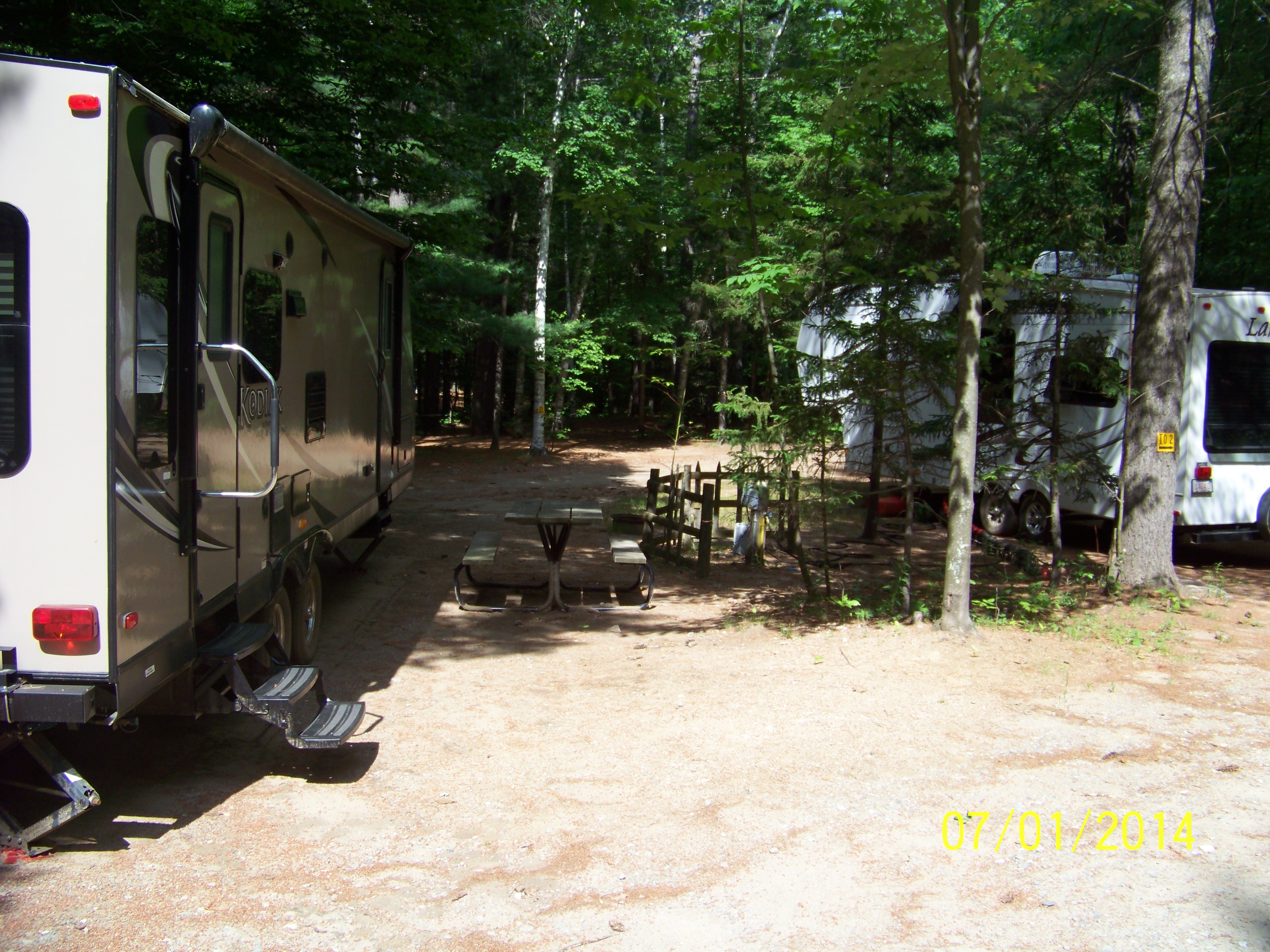 Pull Thru & Back in RV Camping Sites in Lake Placid, NY