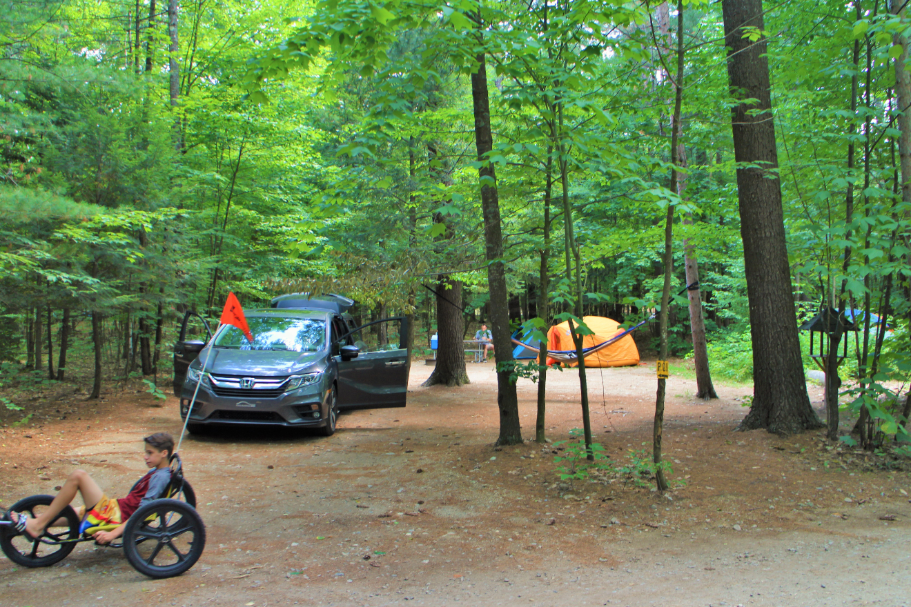 Pull Thru & Back in RV Camping Sites in Lake Placid, NY
