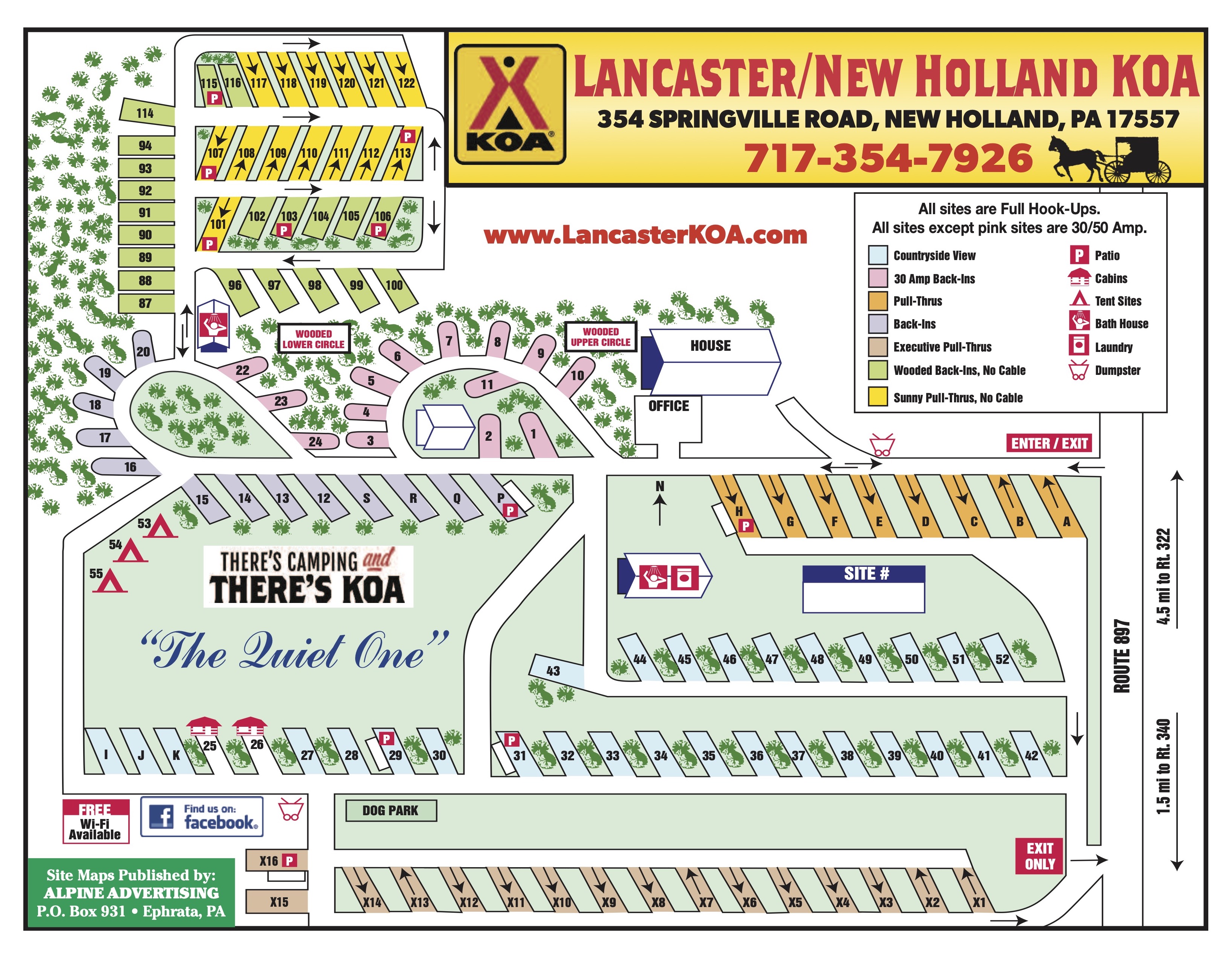 New Holland, Pennsylvania RV Camping Sites | Lancaster / New Holland ...
