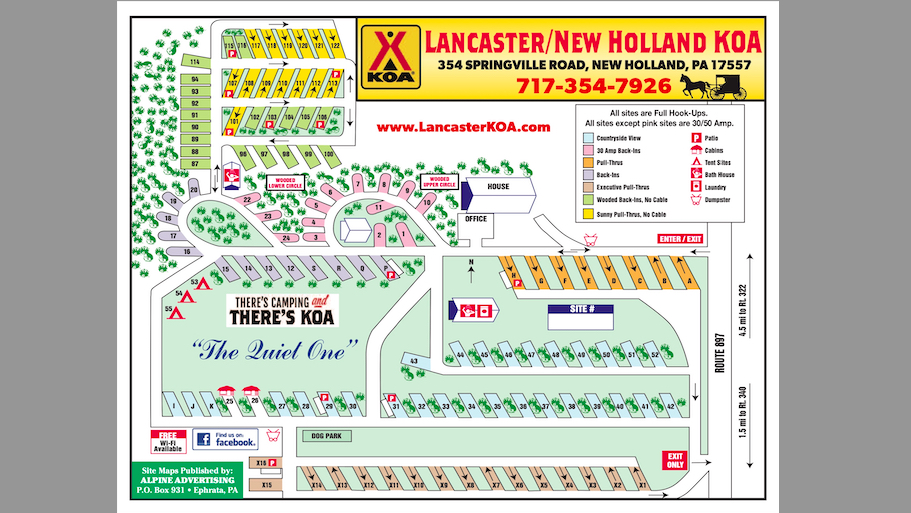 New Holland, Pennsylvania RV Camping Sites | Lancaster / New Holland ...