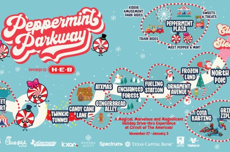 Peppermint Parkway Holiday Light Display: Event at the Leander / NW ...