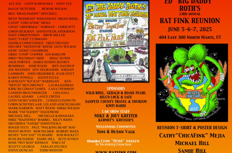 23RD ANNUAL ED “BIG DADDY” ROTH'S RAT FINK REUNION: Event at the Manti ...