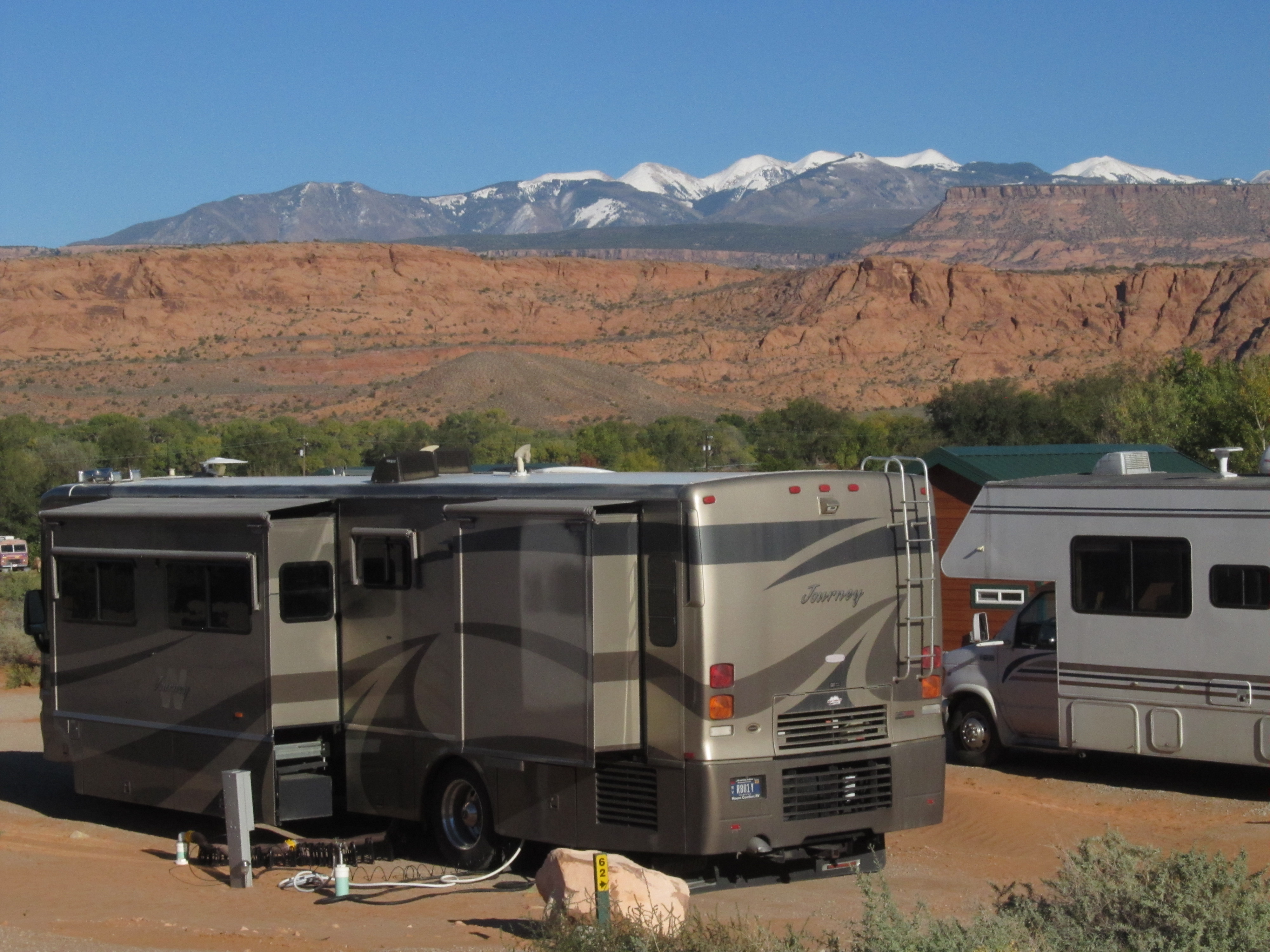 Pull Thru & Back In RV Campsites | Moab KOA Holiday