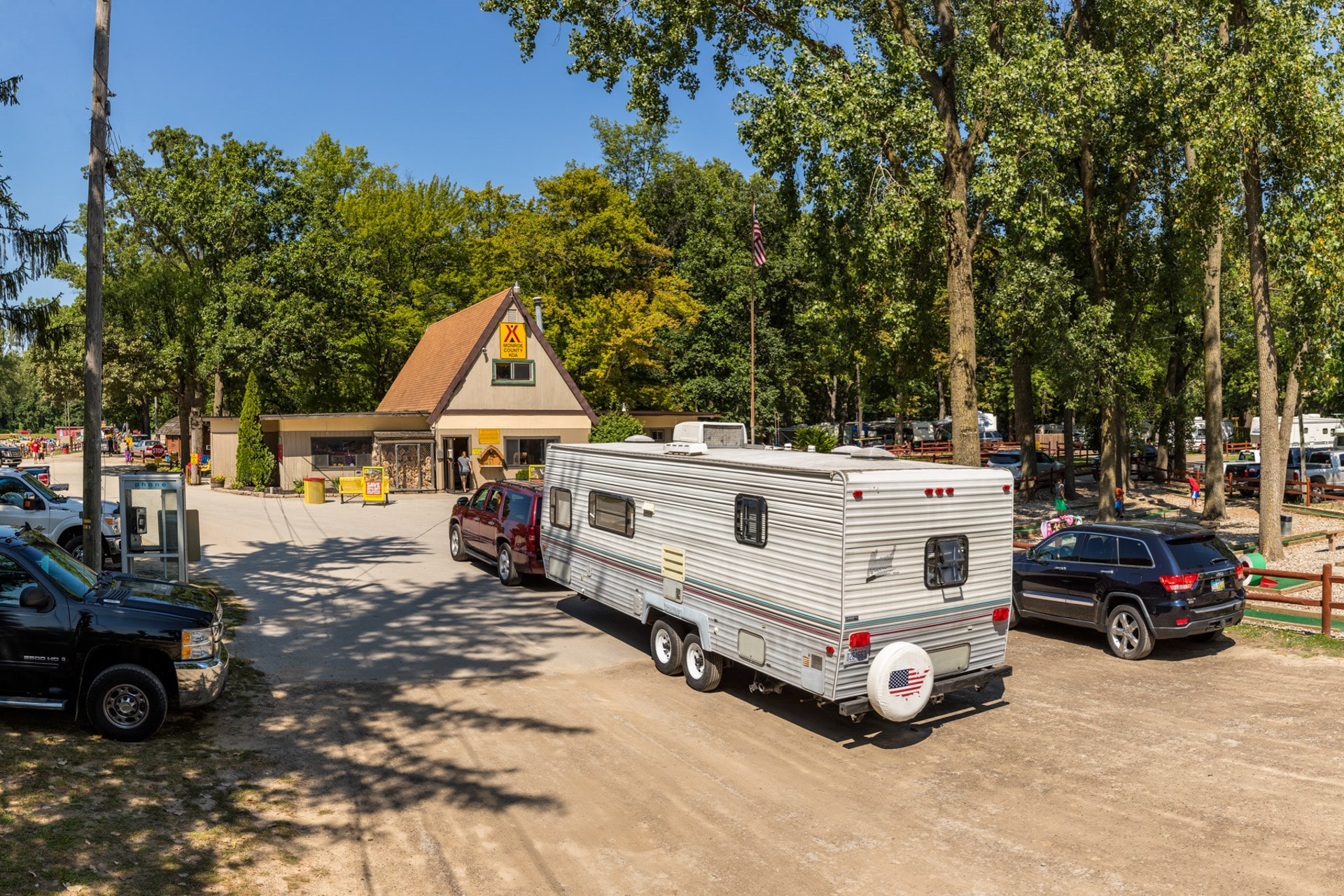 Petersburg, Michigan Campground Map | Monroe Co. / Toledo North KOA Holiday