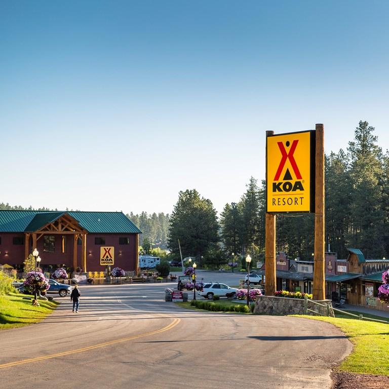 Campground Map | Mount Rushmore KOA Resort at Palmer Gulch