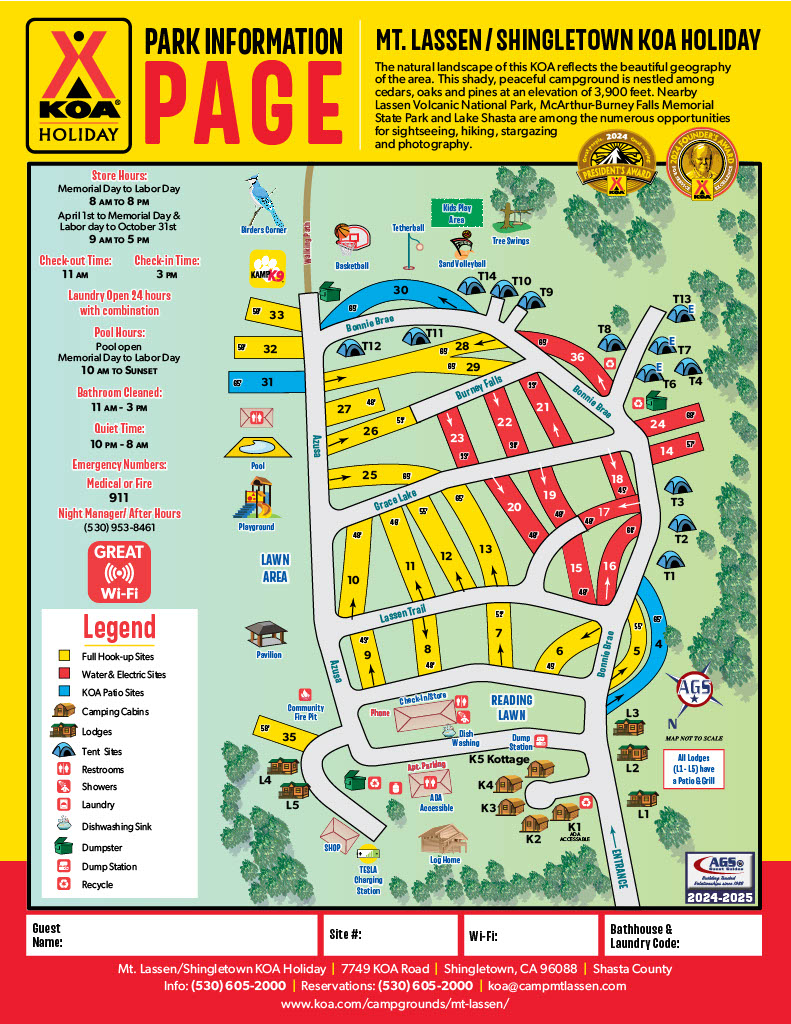 Mapa De Koa Cgrounds, California California Fire Information| Bureau