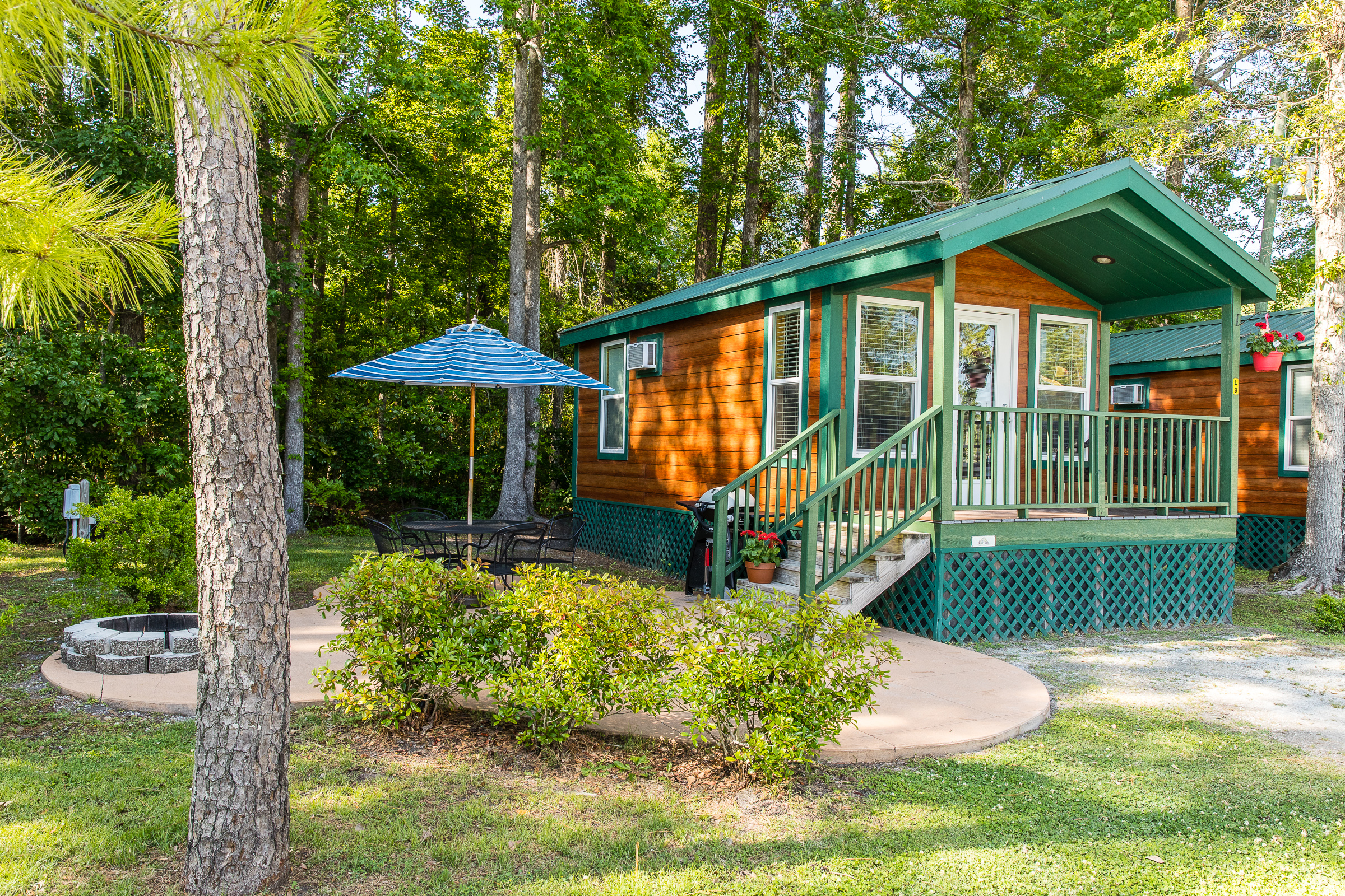 Camping and Deluxe Cabin Rentals | New Bern KOA Holiday