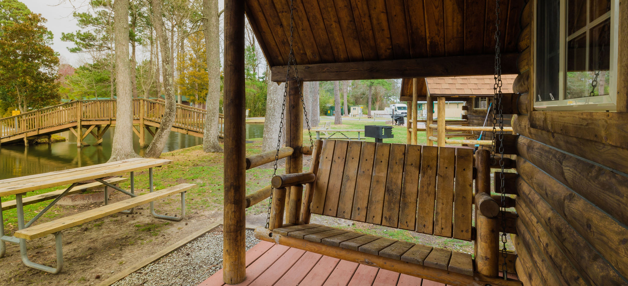 Camping and Deluxe Cabin Rentals | New Bern KOA Holiday