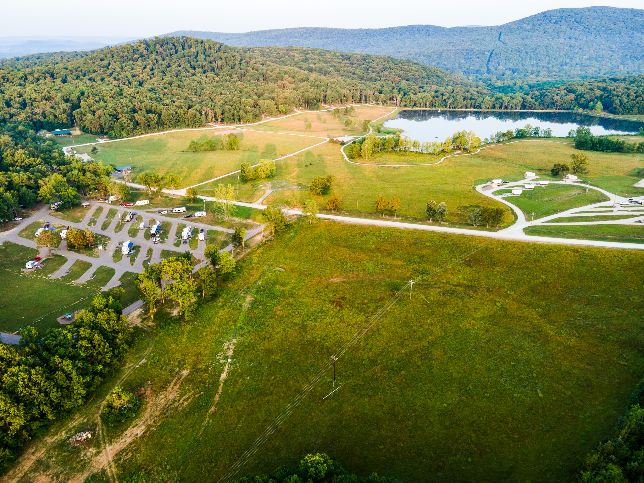 Patterson, Missouri Lodging | Sam A Baker / Otahki Lake KOA Holiday