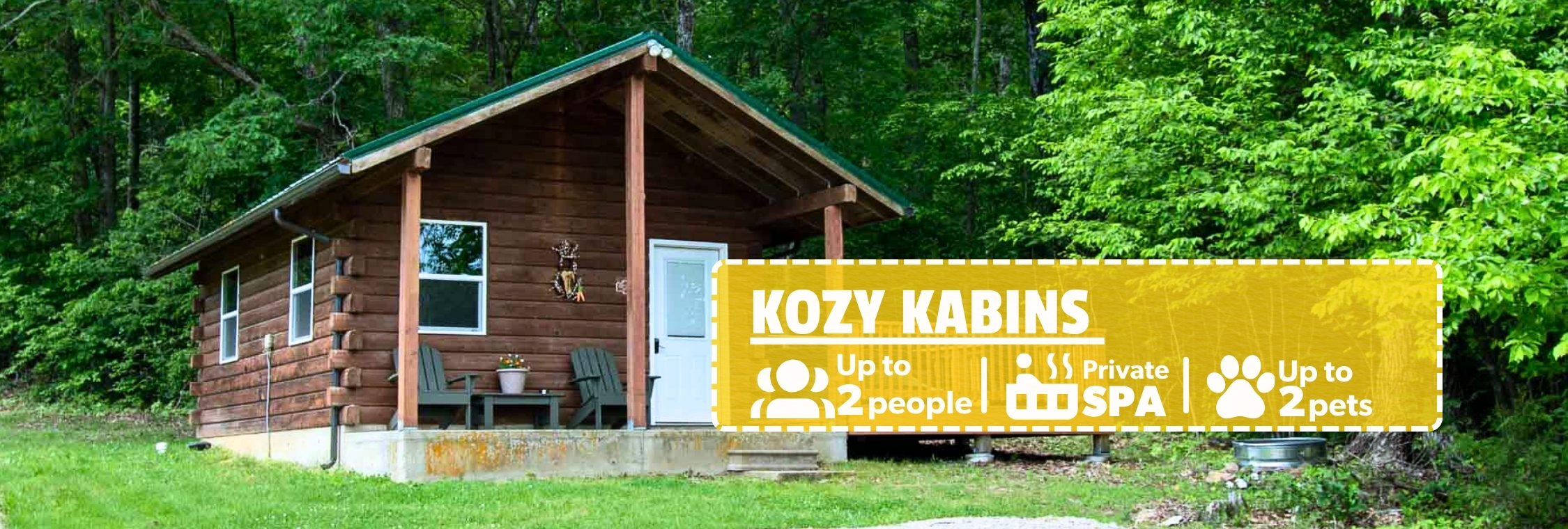 Patterson, Missouri Lodging | Sam A Baker / Otahki Lake KOA Holiday