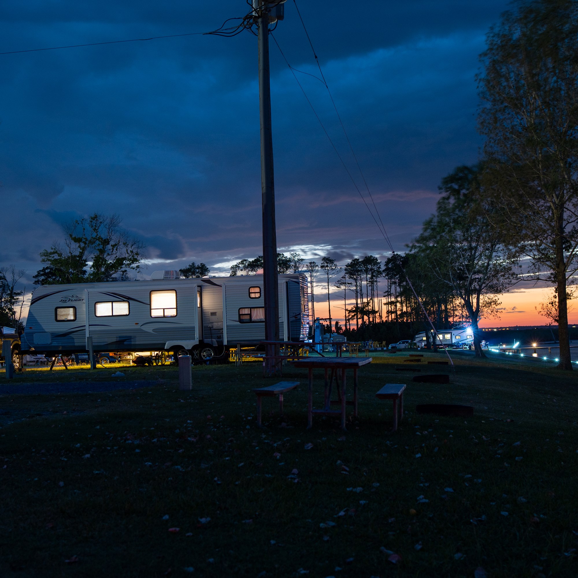 Campsite Information | Outer Banks West/Currituck Sound KOA