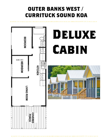 Coinjock, North Carolina Lodging | Outer Banks West / Currituck Sound KOA