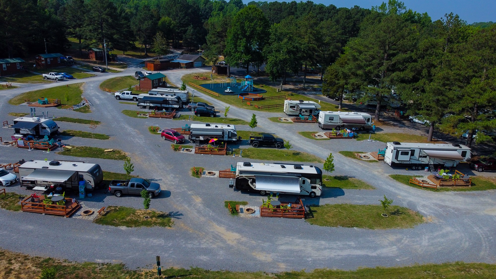 Buchanan, Tennessee Campground Map | Paris Landing / Kentucky Lake KOA ...