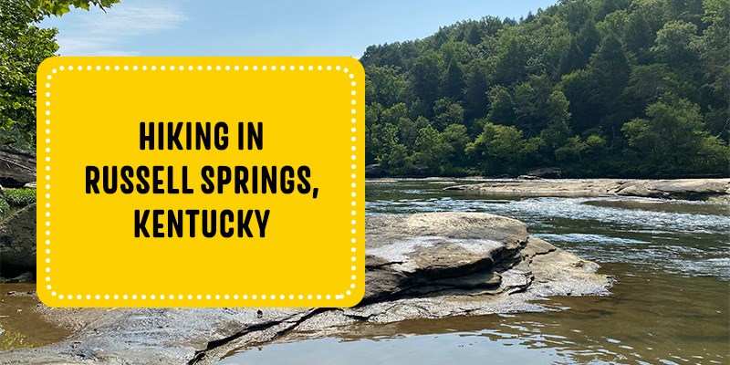 Hiking in Russell Springs, Kentucky