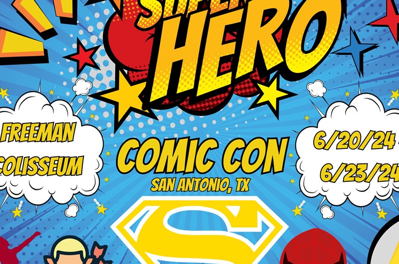 Superhero Comic Con: Event at the San Antonio / Alamo KOA Holiday ...