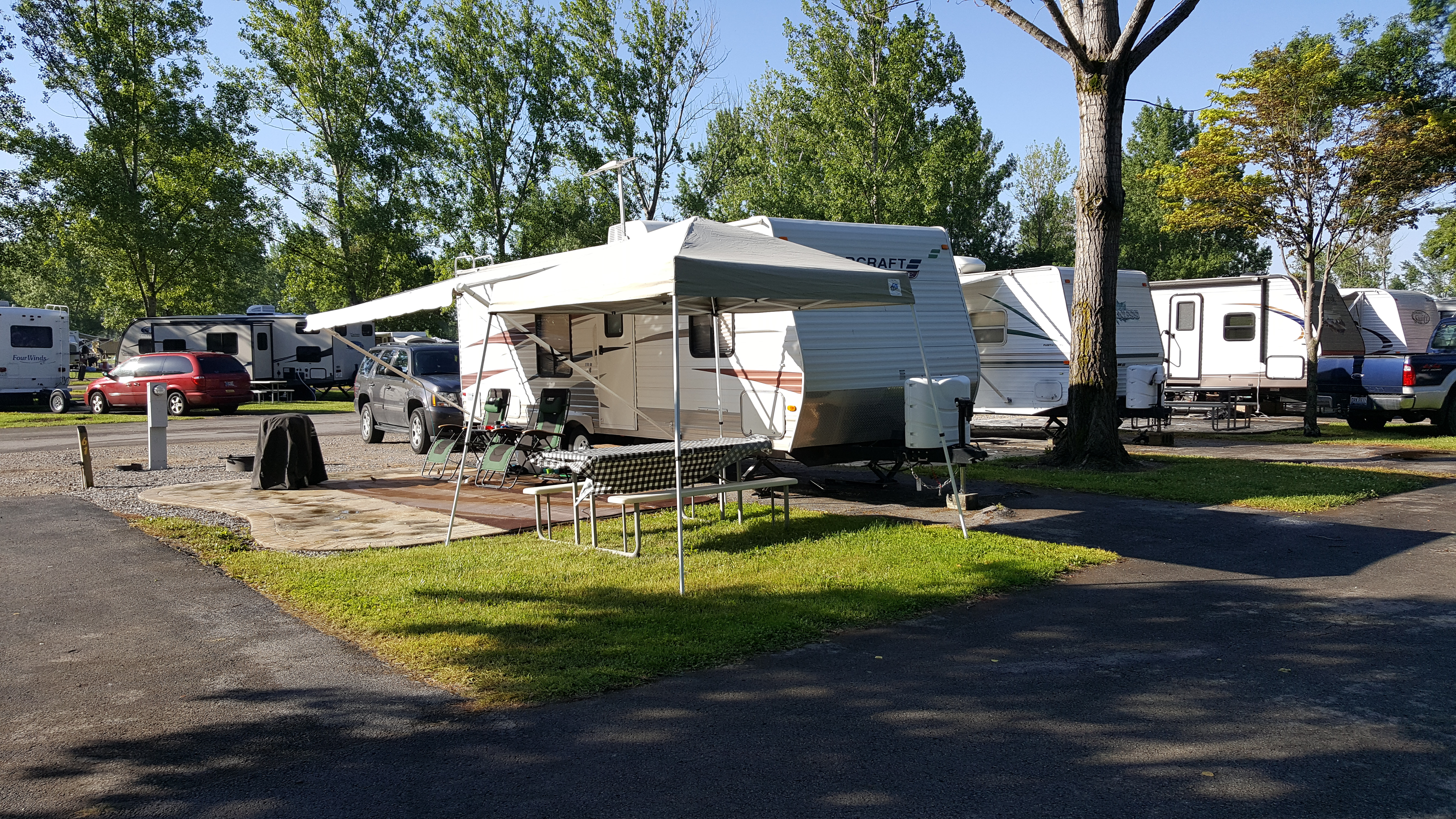 RV Campground in Sandusky, Ohio | RV Sites in Bayshore | KOA