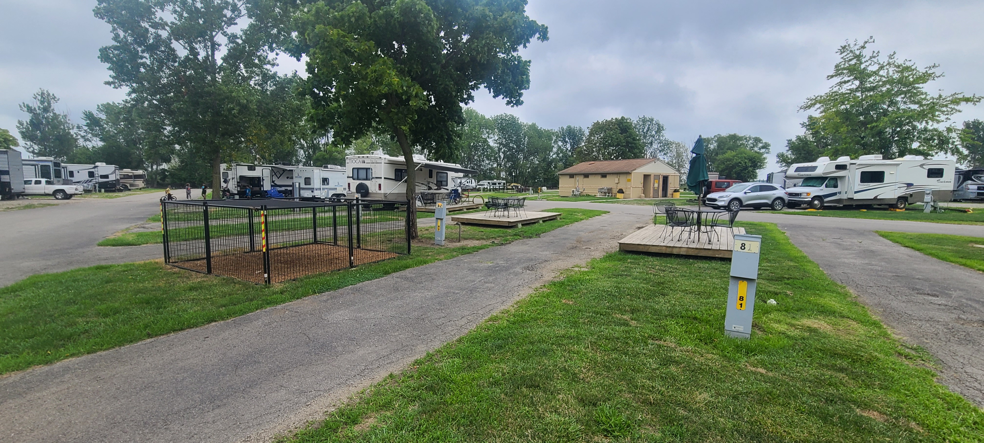 RV Campground | Sandusky / Bayshore KOA Holiday | RV Sites