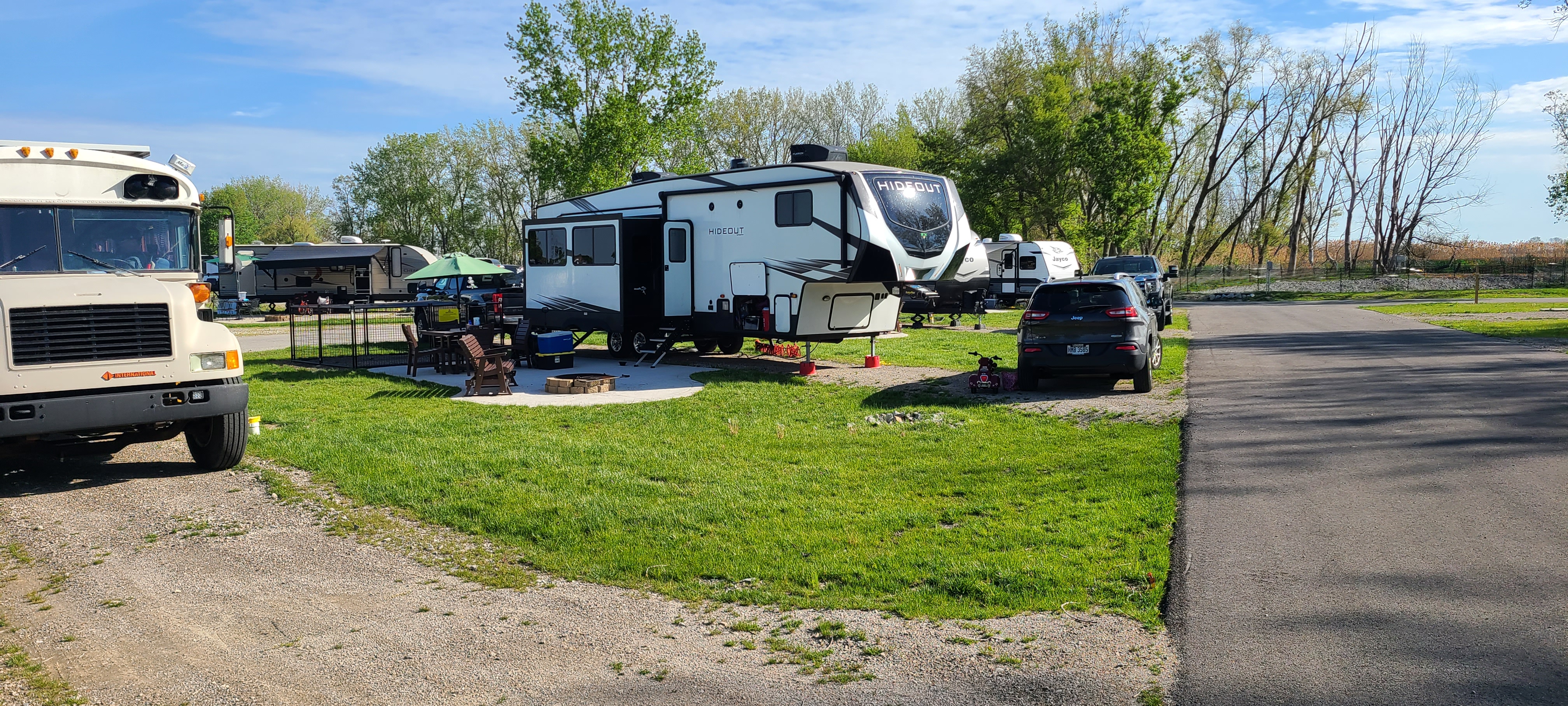 RV Campground in Sandusky, Ohio | RV Sites in Bayshore | KOA