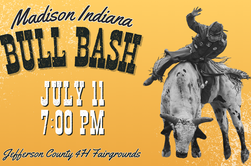 Madison Indiana Bull Bash: Event at the Scottsburg / Raintree Lake KOA ...