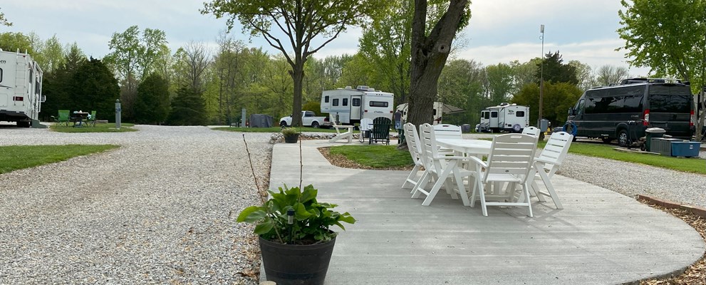 Scottsburg, Indiana RV Camping Sites | Scottsburg / Raintree Lake KOA ...