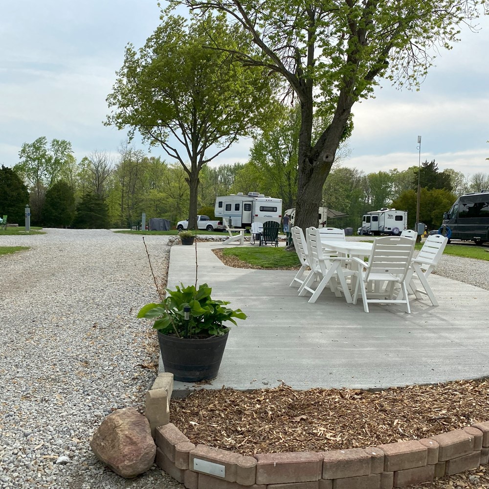 Scottsburg, Indiana Campground Map | Scottsburg / Raintree Lake KOA Holiday