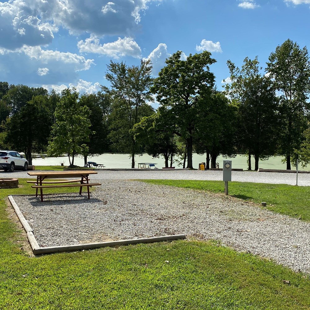 Scottsburg, Indiana Campground Map | Scottsburg / Raintree Lake KOA Holiday