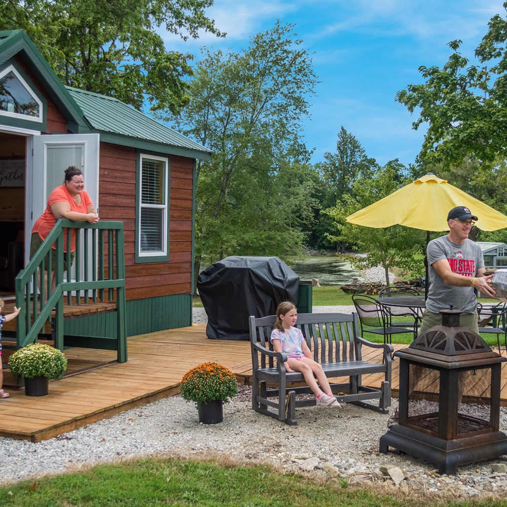 Scottsburg, Indiana Campground Map | Scottsburg / Raintree Lake KOA Holiday