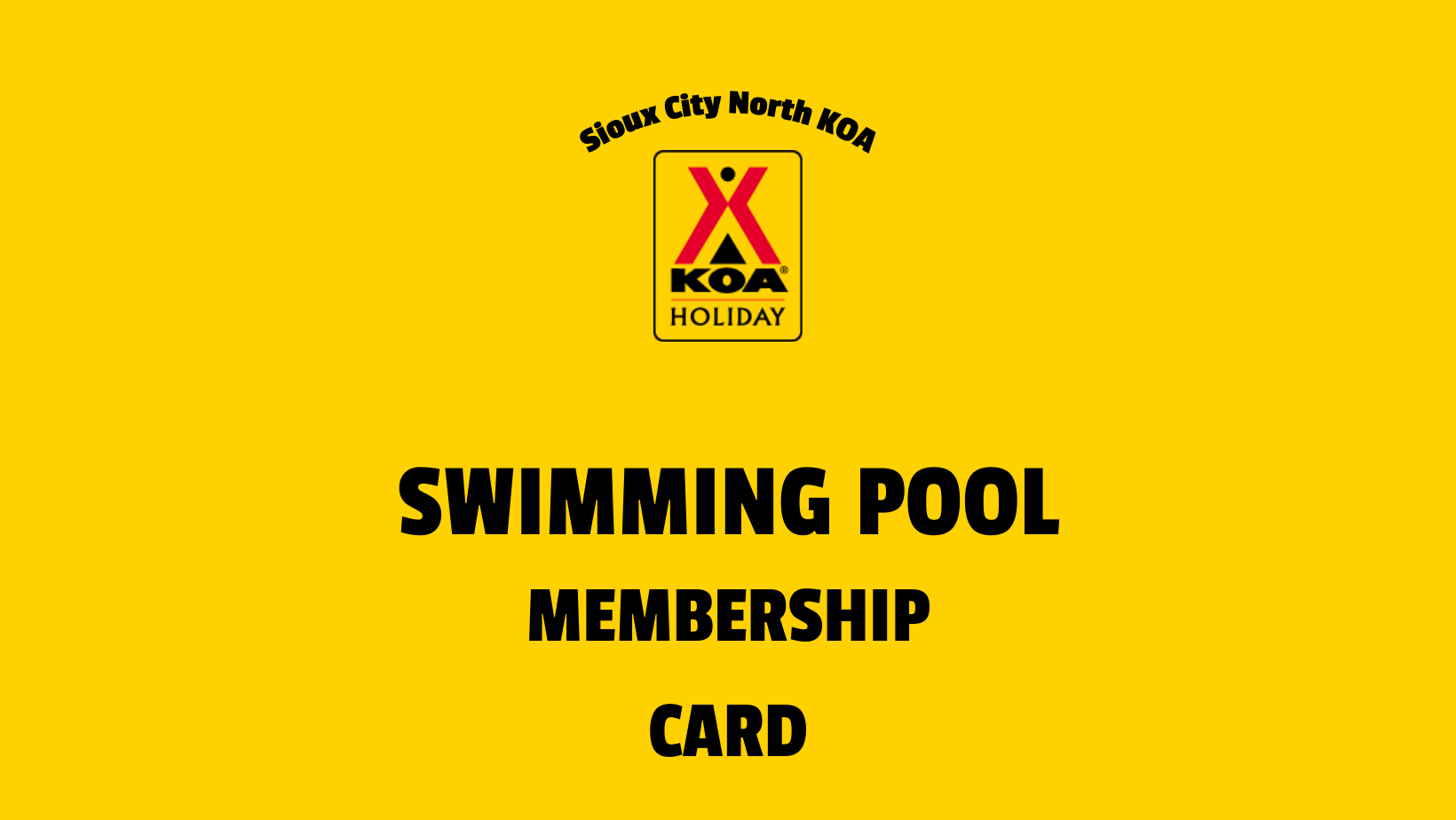 Swimming Pool Membership Program