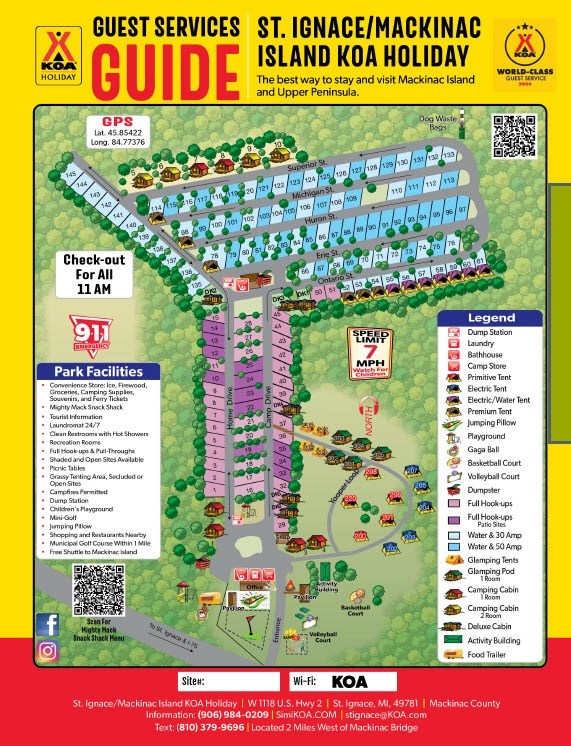 St Ignace, Michigan Area Attractions | St. Ignace / Mackinac Island KOA ...